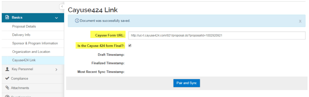 Creating a Proposal - UCI Office of Research