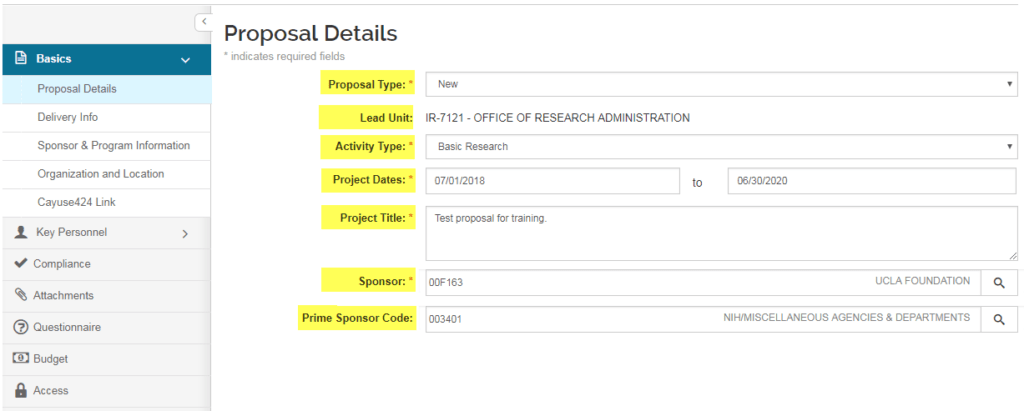 KR Proposal Development - UCI Office of Research