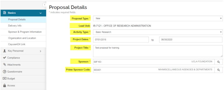 KR Proposal Development - UCI Office of Research